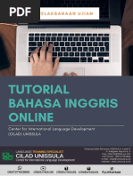 (Updated) Panduan Penggunaan Aplikasi Tes Bahasa PPB UIN Jakarta | PDF