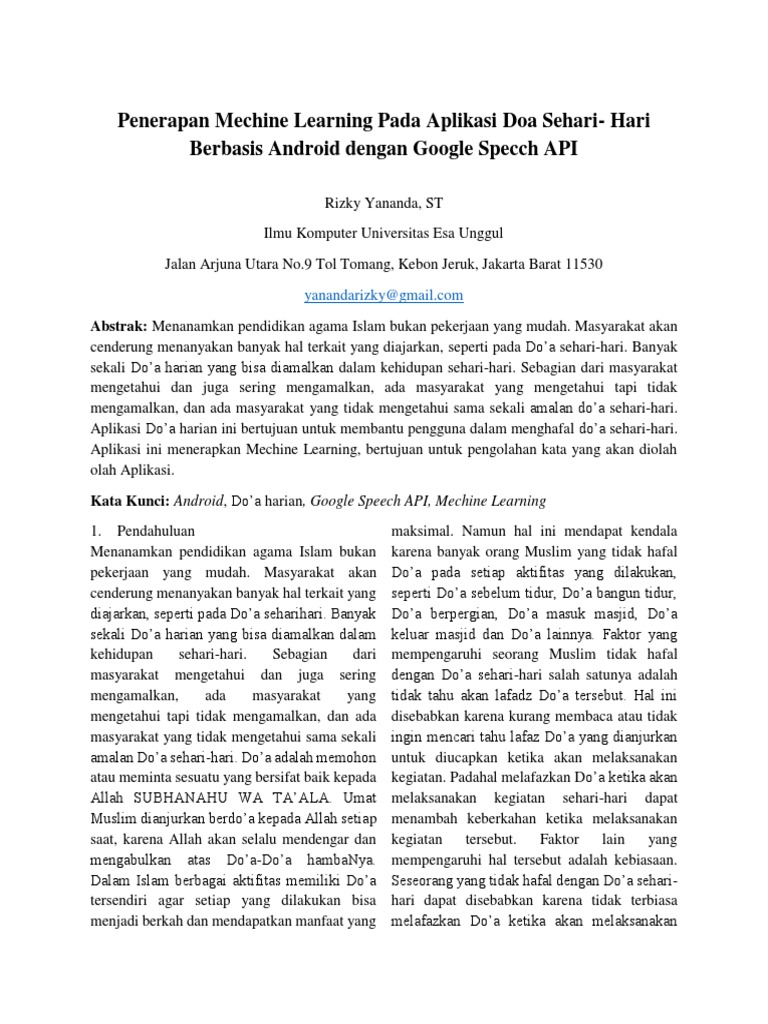 Paper 2 Rizky Yananda-20190804039 | PDF