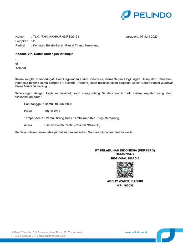 Bersih-Bersih Pantai Tirang Semarang | PDF | Memasak, Makanan, & Anggur ...