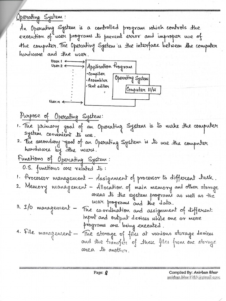 Operating System Basic | PDF Operating System Basic | PDF
