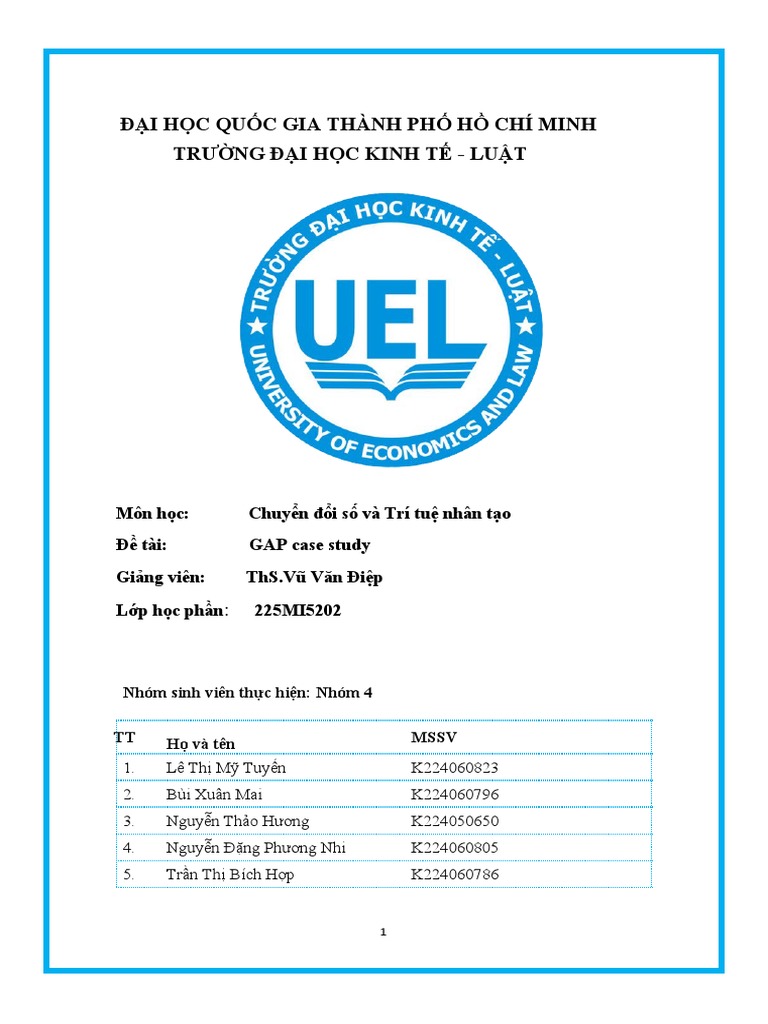 Nhom4 CĐS TTNT 225MI5202 | PDF