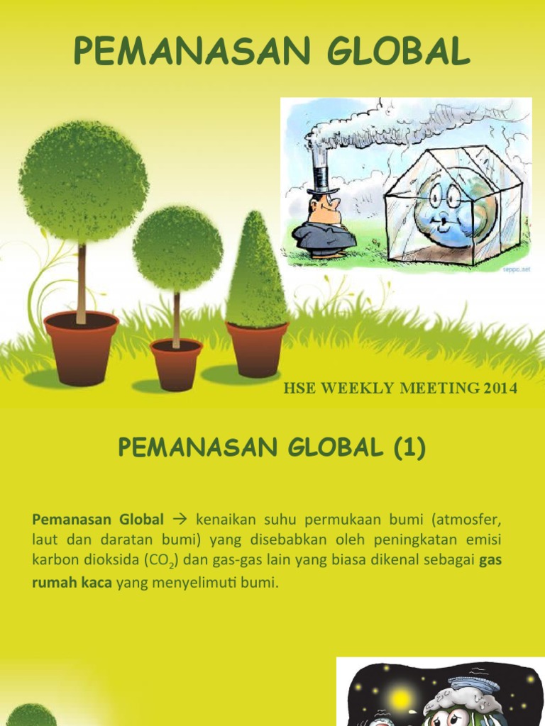 Pertemuan 6 Pemanasan Global - PPT | PDF