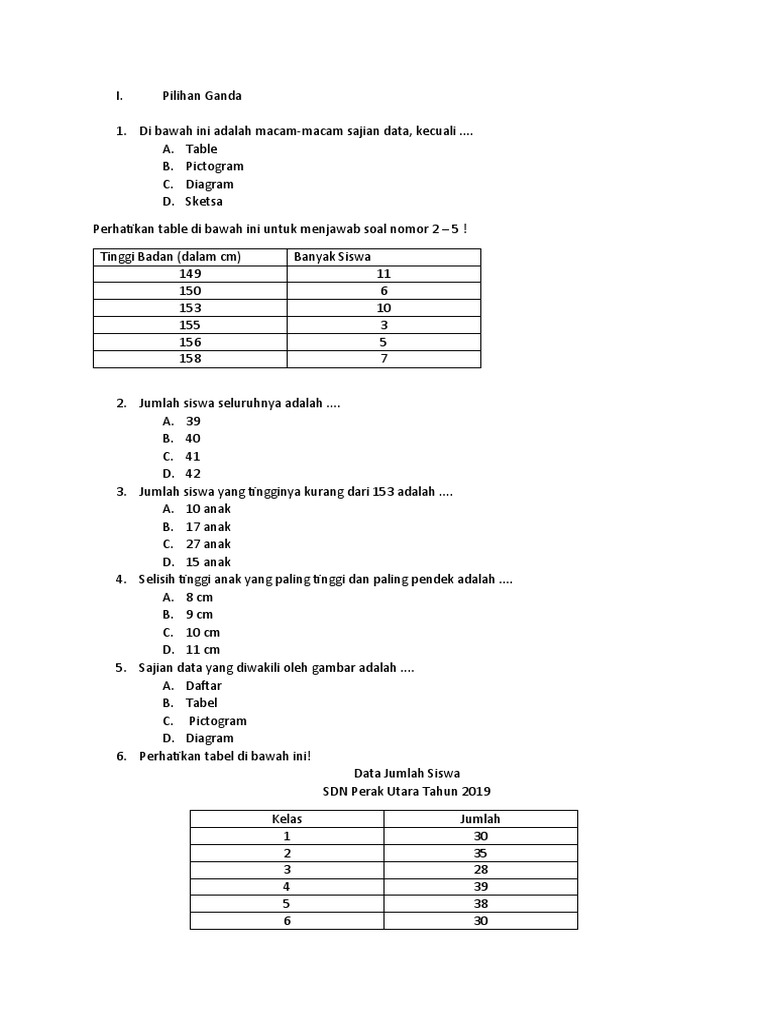 Lat Soal Math 11 Mei 2023 | PDF