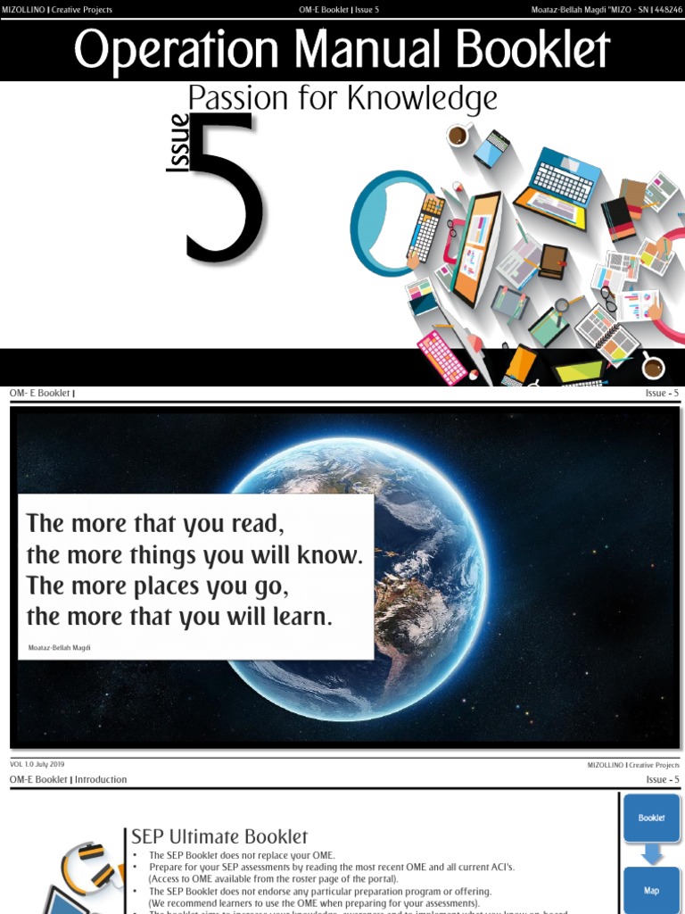 OME Booklet Issue 5 | PDF | Flight Attendant | Cockpit