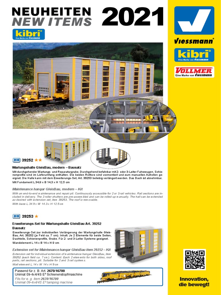 Viessmann-Kibri-Vollmer Neuheiten | PDF