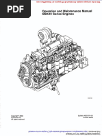 Cummins Qsk23 Maintenance and Operation Manual | PDF