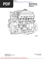 Cummins Qsk23 Maintenance and Operation Manual | PDF
