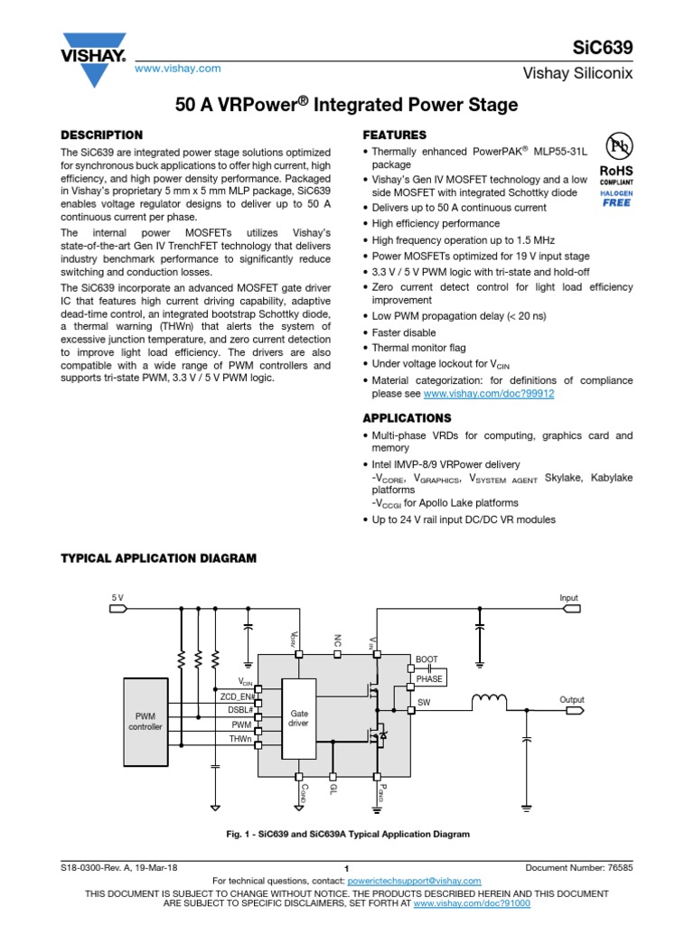 Sic 639 | PDF | Mosfet | Field Effect Transistor