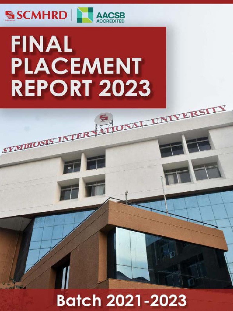 Final Placement Report Batch 2021-23 | PDF