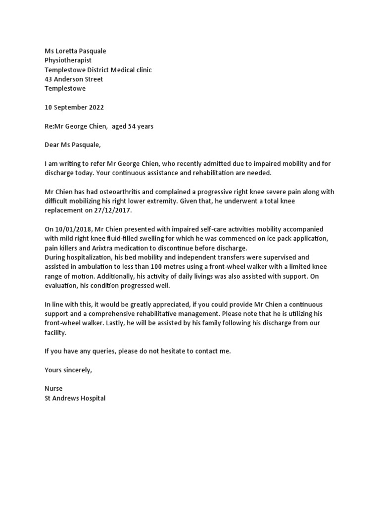 MR George Chien-Physiotherapy | PDF