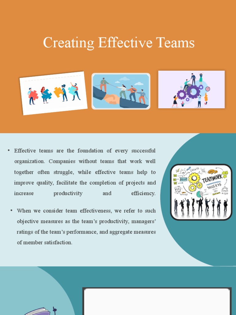 Creating Effective Teams | PDF | Communication | Business