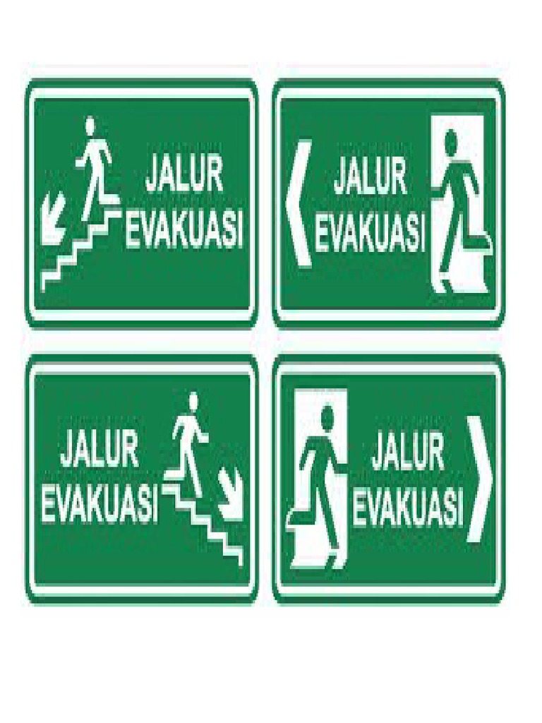 Jalur Evakuasi | PDF