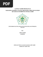 Proposal Bantuan Dana KKN | PDF