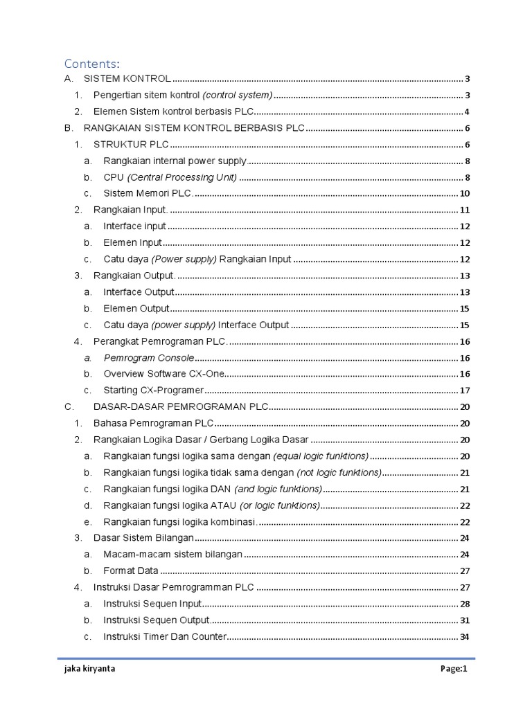 2 Modul PLC | PDF | Komputer