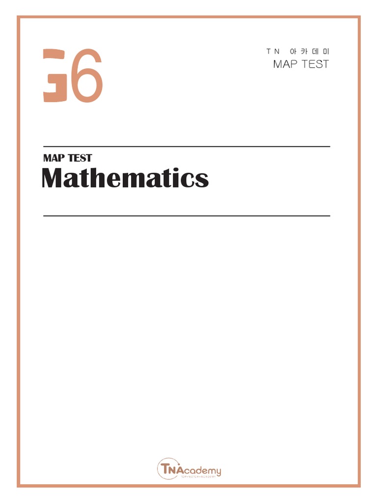Grade6 MAP Test Math - 김하민 | PDF | Triangle | Odds