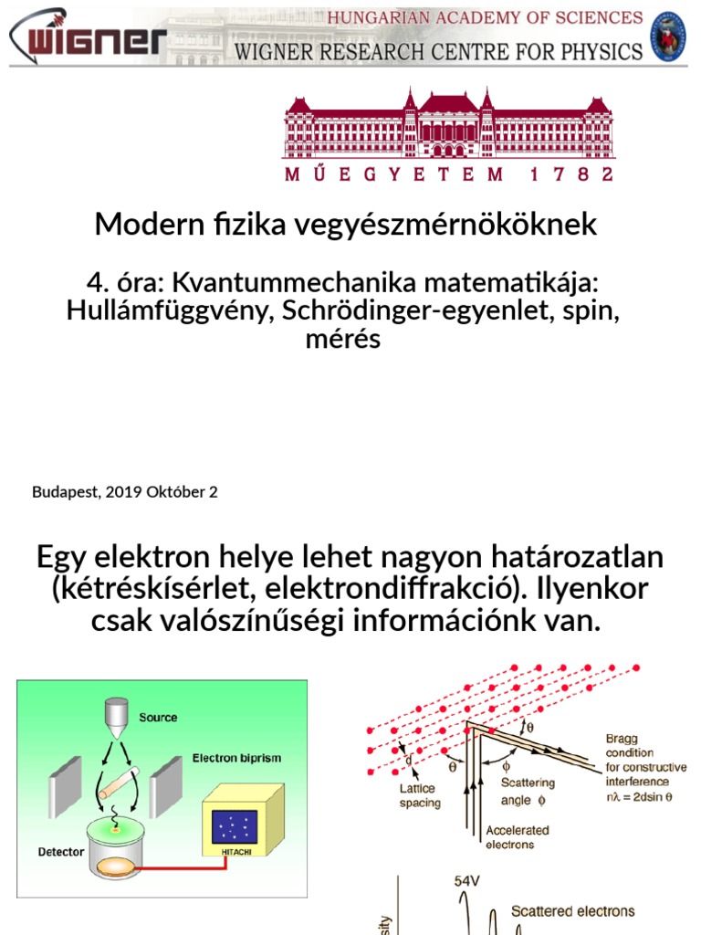 4 Schrodinger Egyenlet | PDF