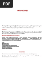 MICROTOMY | PDF | Microscopy