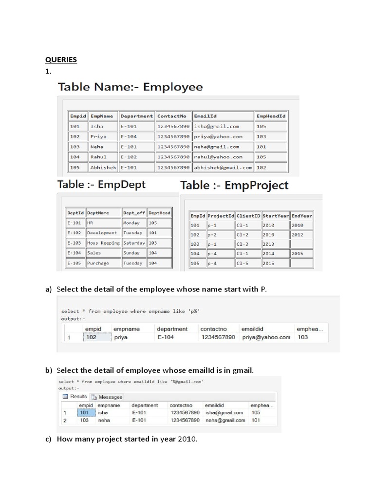 DBMS Module 2 | PDF | Databases | Sql DBMS Module 2 | PDF | Databases | Sql