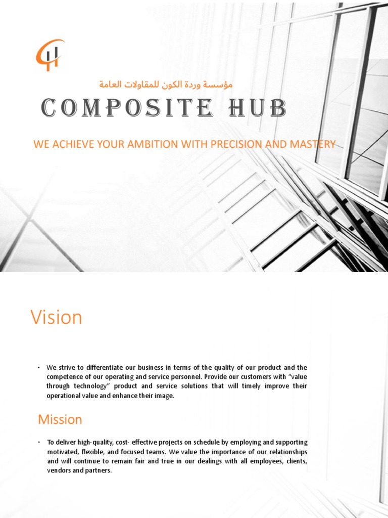 Company Profile - Composite Hub | PDF | Pipe (Fluid Conveyance ...