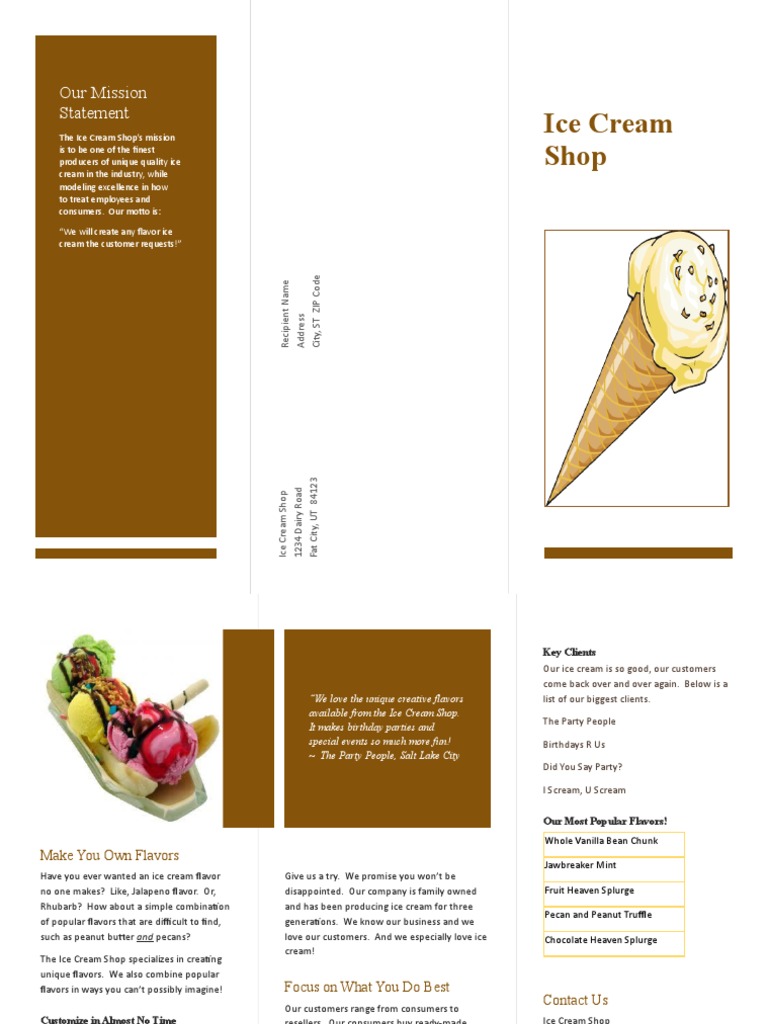 Ice Cream | PDF | Ice Cream | Cuisine