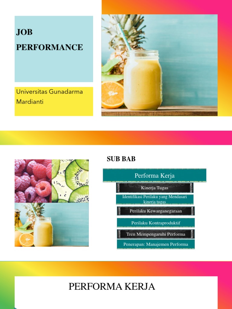 6-7 Job Performance | PDF