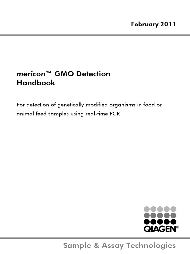 Mericon™ GMO Detection | PDF