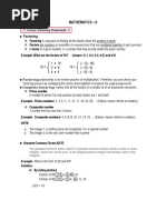 Math Reviewer Grade 8 1st Quarter | PDF | Fraction (Mathematics ...