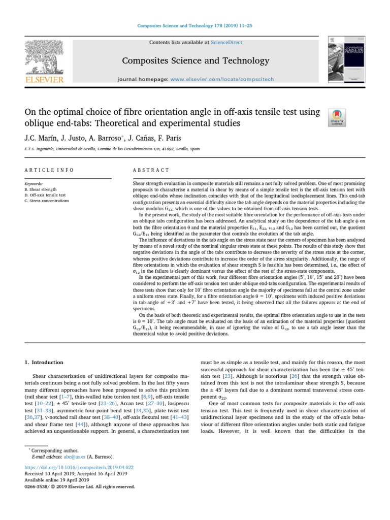 Angle Choice of Oblique Tabs | PDF | Composite Material | Stress (Mechanics)