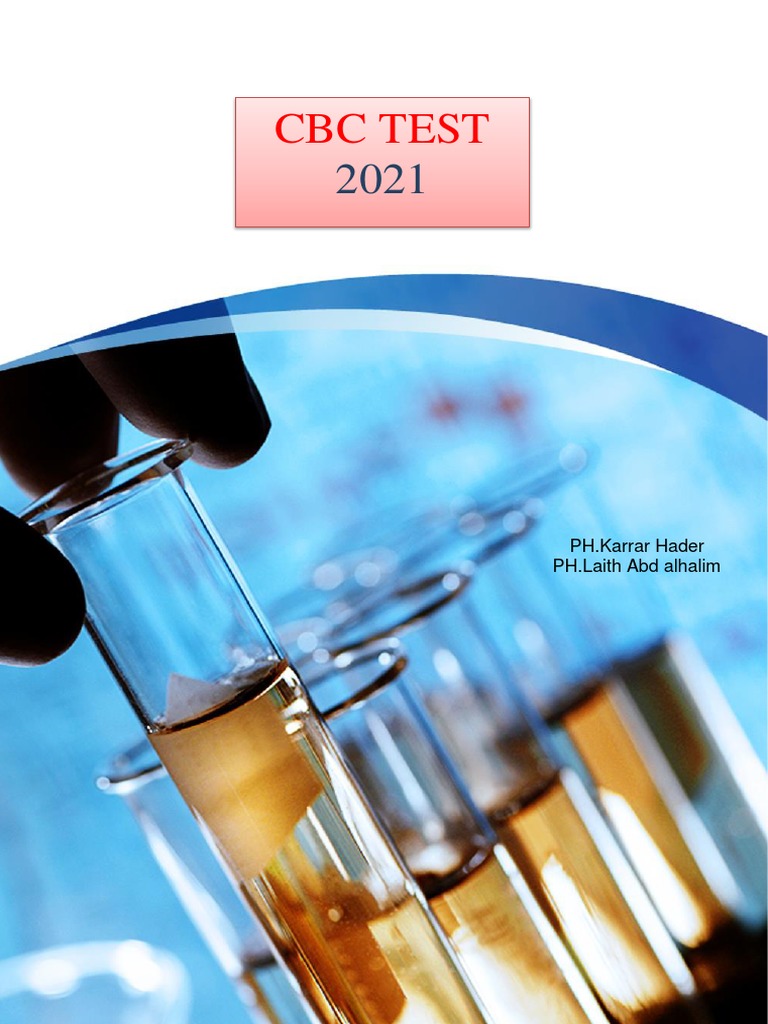 CBC Test: PH - Karrar Hader PH - Laith Abd Alhalim | PDF