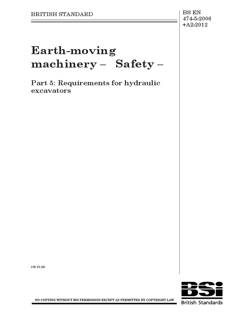474-5-BS en 2006+a2-2012 | PDF | Elevator | Loader (Equipment)