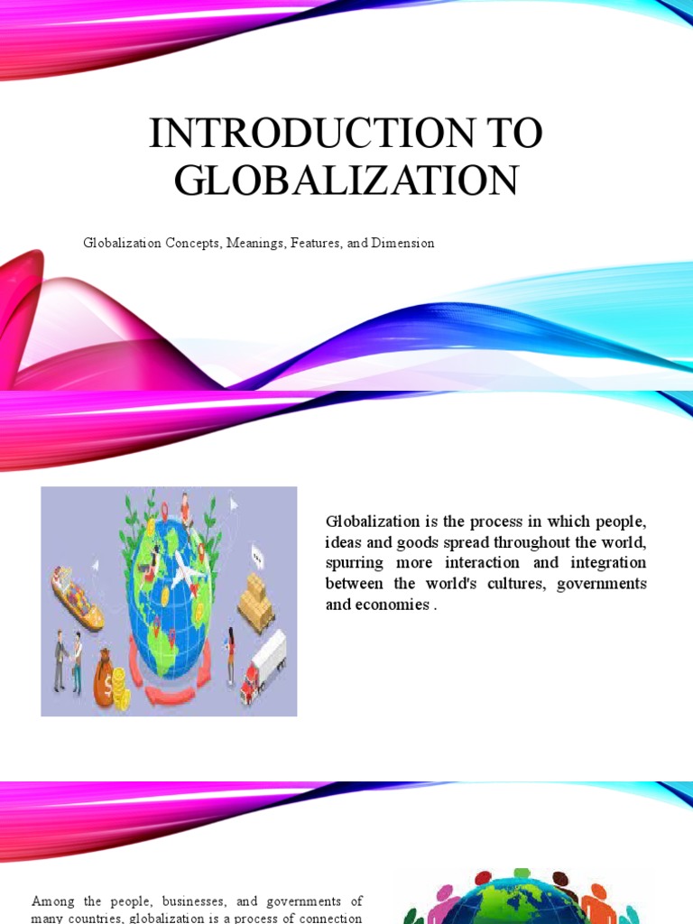 Unit I Introduction To Globalization | PDF | Globalization | Investing