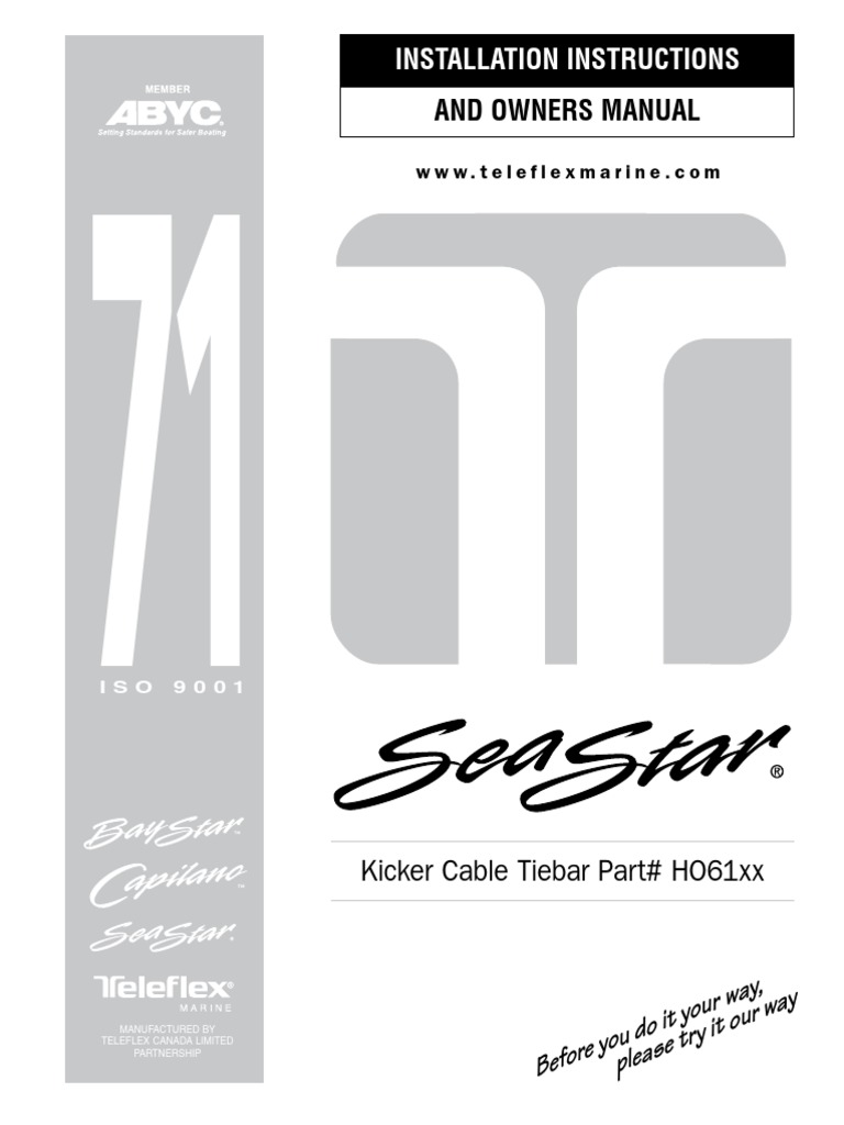 And Owners Manual: Installation Instructions | PDF | Steering ...