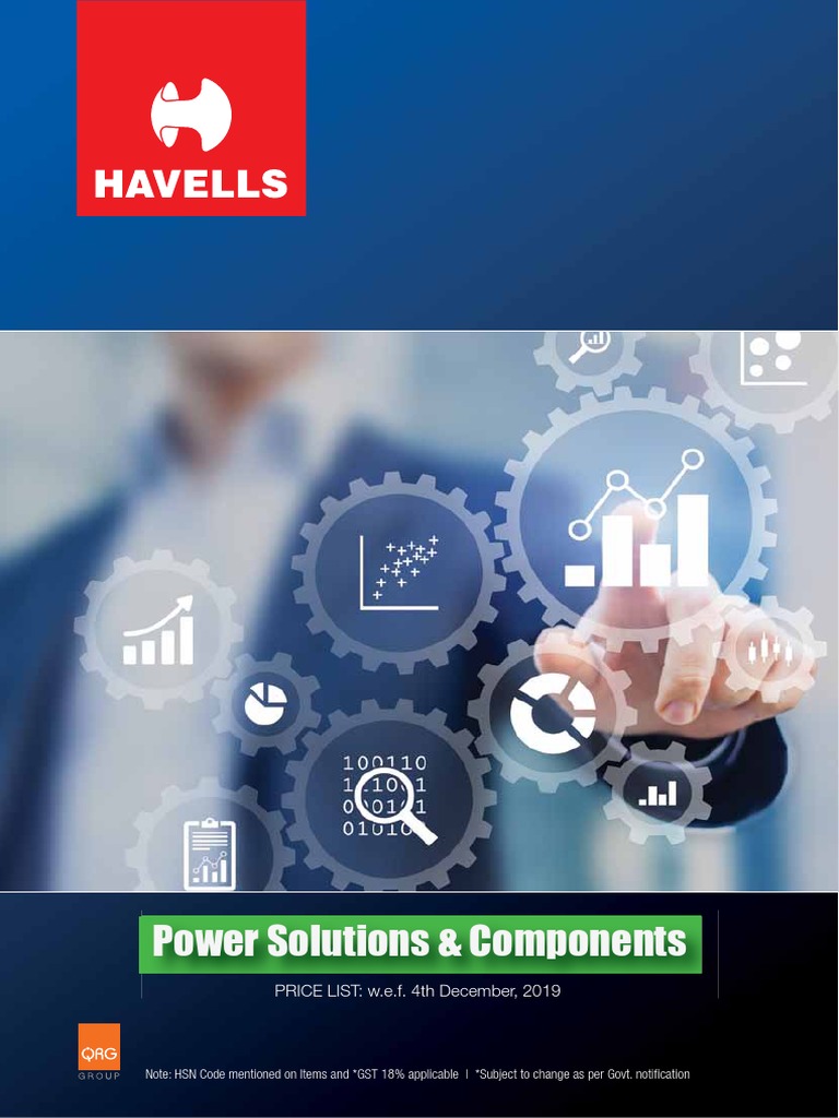 Havells Power Solutions Components | PDF | Equipment | Power (Physics)