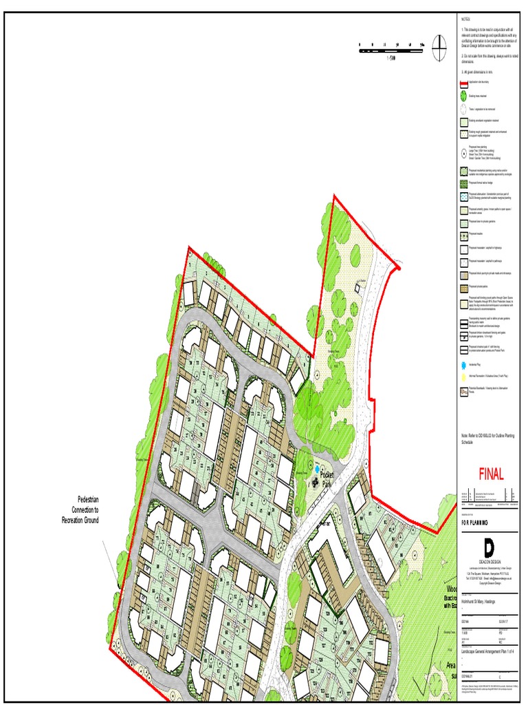 Hs CD 23 00187-Landscape General Arrangement Plan 1 of 4-952020 | PDF ...