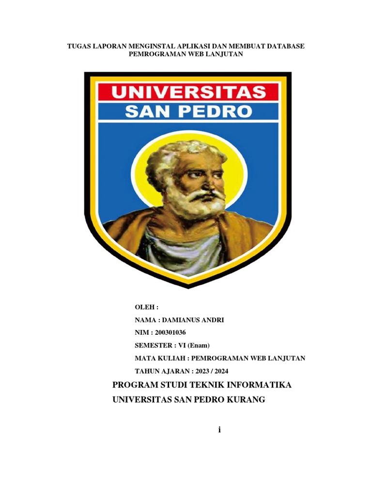 Damianus Andri (Tugas Uas Pemrograman Web Lanjutan) | PDF