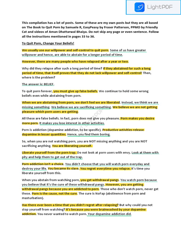 EasyPeasy For The Lazy Reader | PDF | Self Control | Self-Management