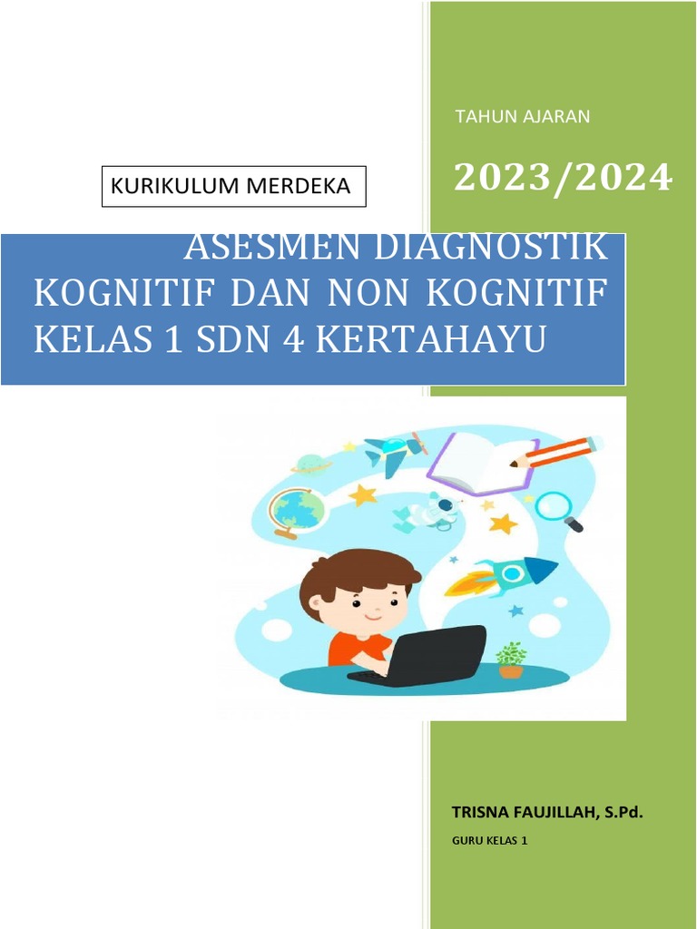 Asesmen Diagnostik Kognitif & Kunci Jawab-1 | PDF | Seni & Disiplin ...