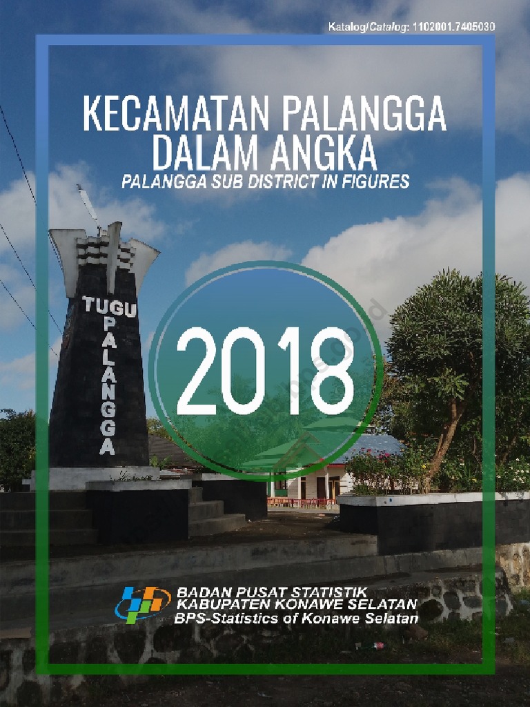 Kecamatan Palangga Dalam Angka 2018 | PDF