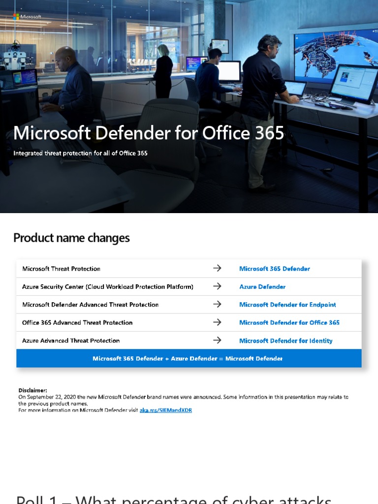 Microsoft Defender for Office 365 Overview | PDF