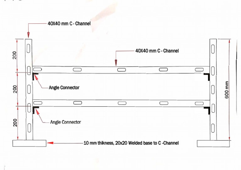 40x40 mm C-Channel Specifications | PDF