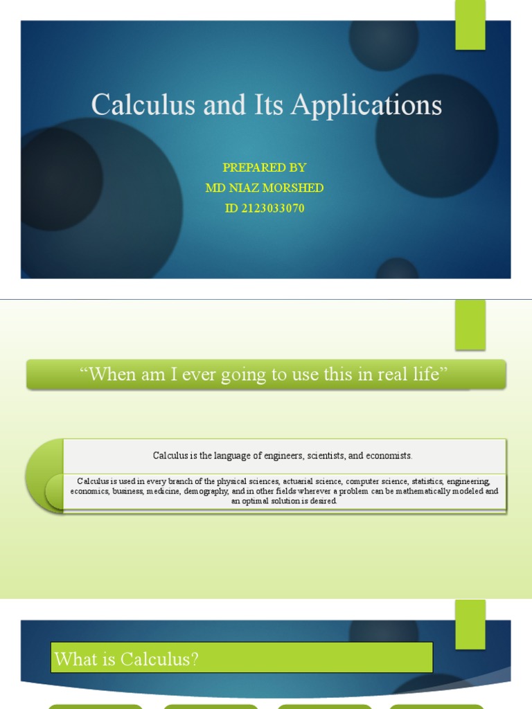 Calculus and Its Applications | PDF | Calculus | Differential Calculus