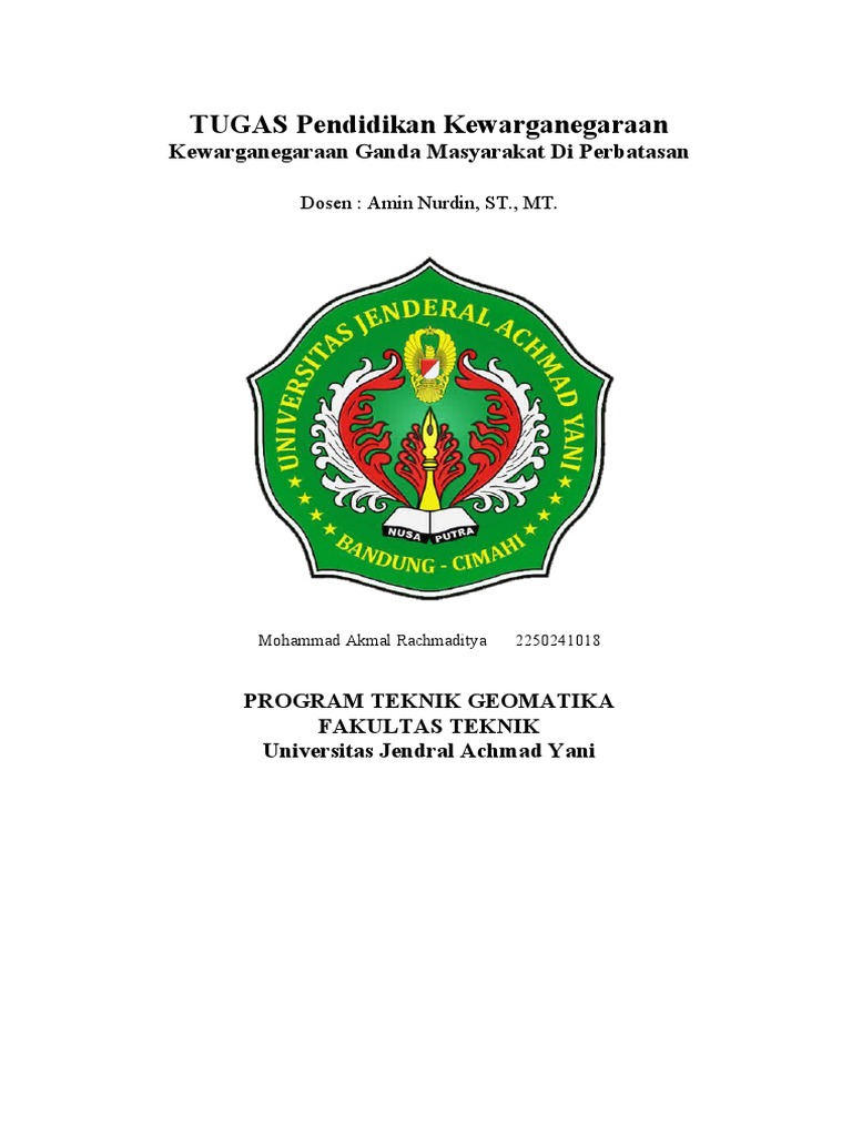 Makalah Kewarganegaraan Ganda Kel 8 TBD | PDF