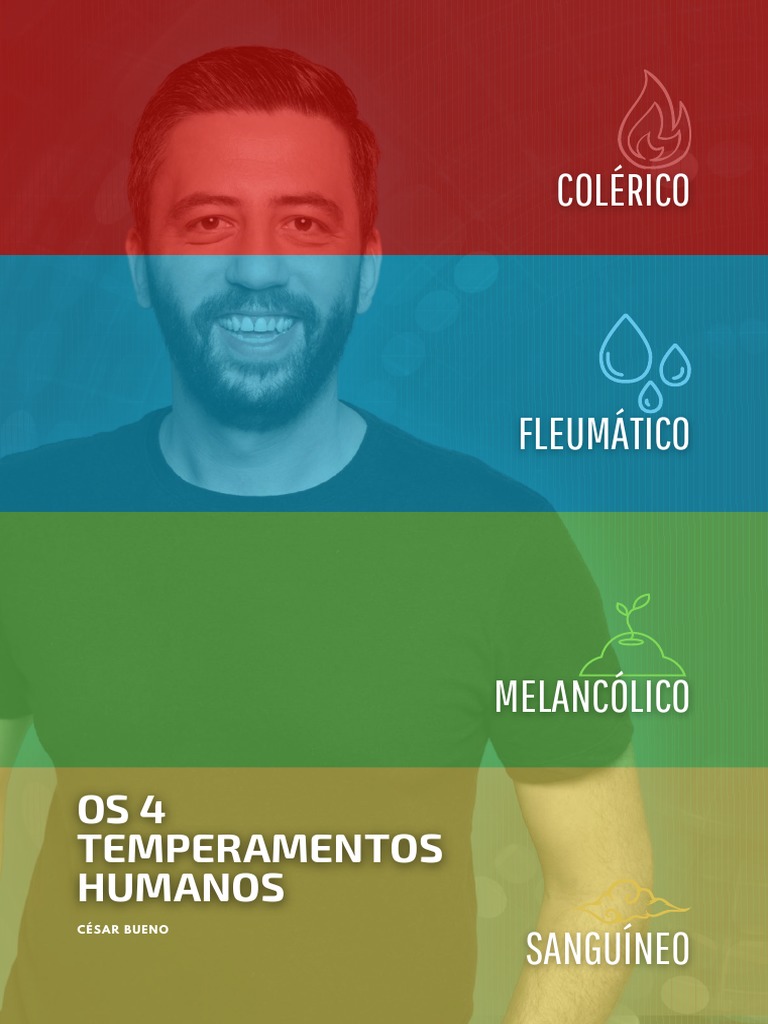 12-Os 4 Temperamentos Humanos - Csar Bueno | PDF