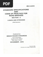 IRC 6-2017 Standard Specifications and Code of Practice For Road Bridge ...