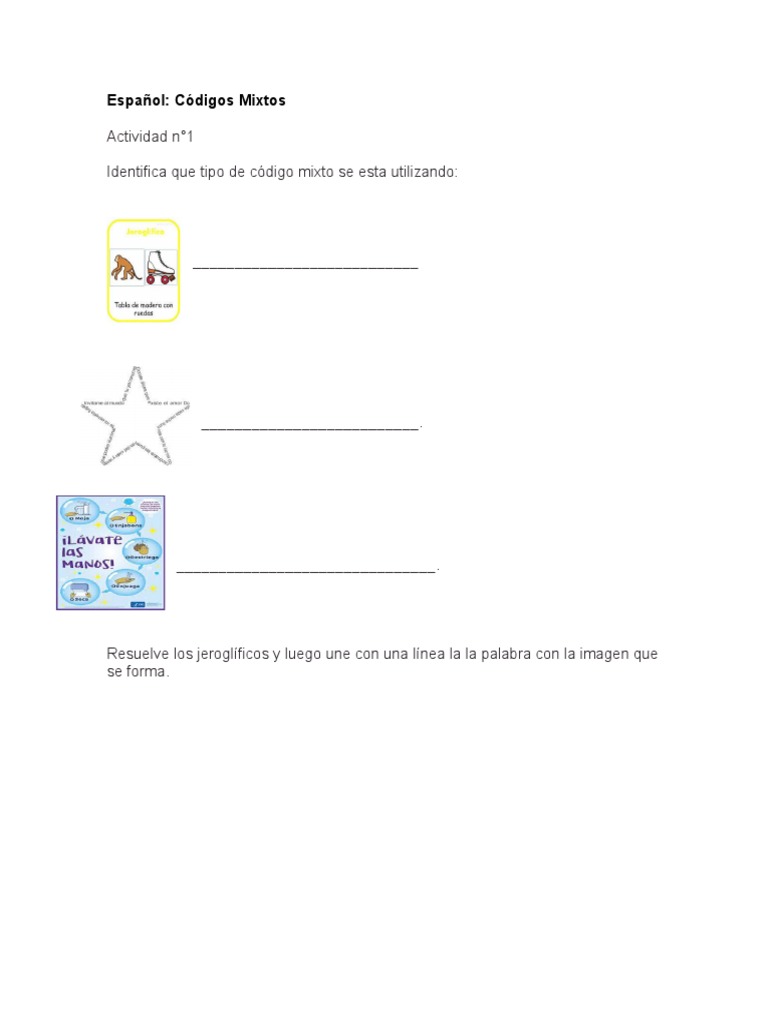 Practica Codigos Mixtos | PDF