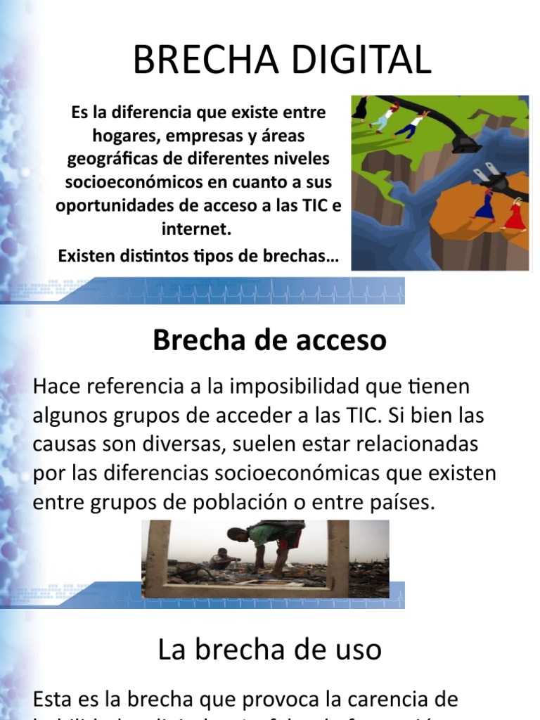 Presentación Brecha Digital | PDF