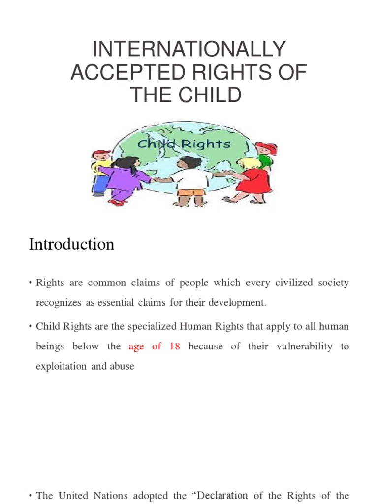 Rights of Children | PDF