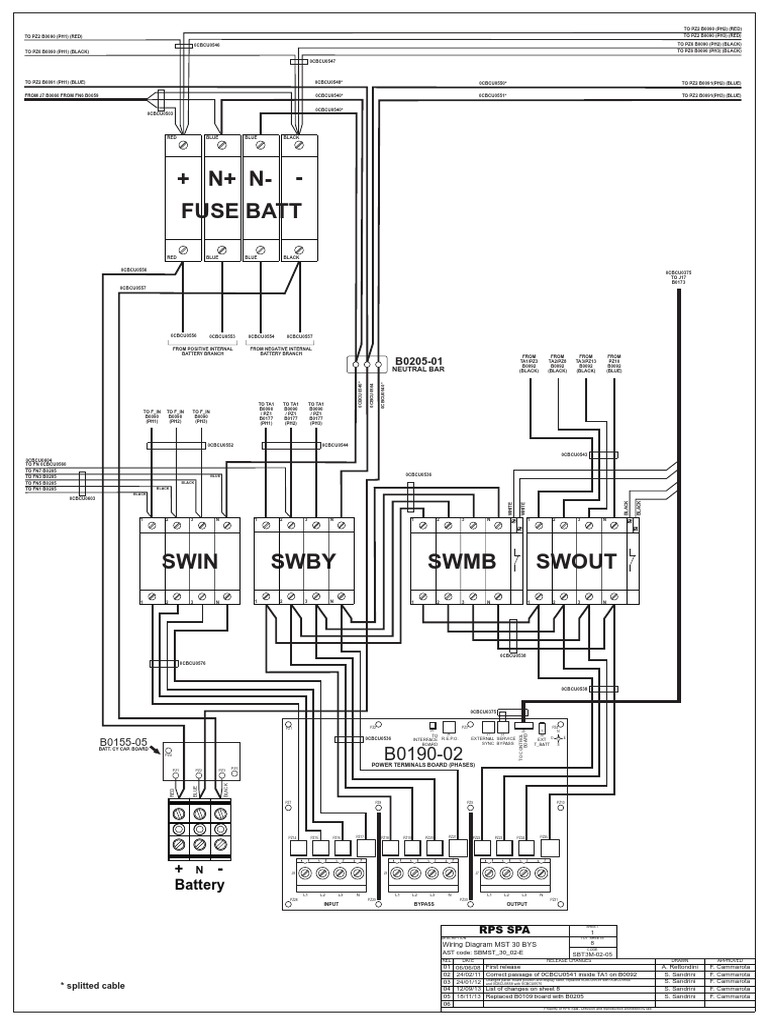 SBMST 30 02-E SBT3M 02 05 Wiring Diagram MST 30 BYS | PDF