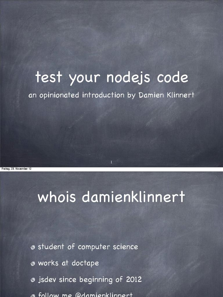 Dokumen - Tips - Test Your Nodejs Code | PDF Dokumen - Tips - Test Your Nodejs Code | PDF
