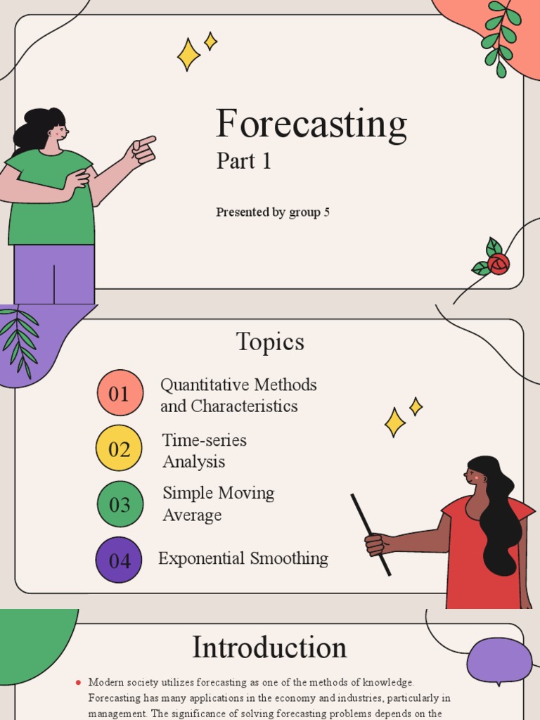 Forecasting | PDF | Forecasting | Time Series